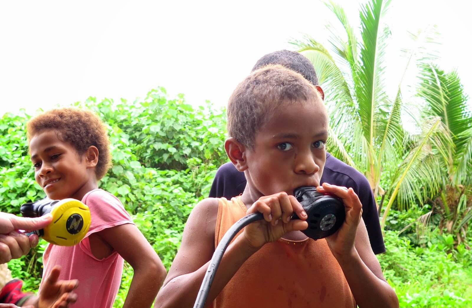 First Descent at Vuna Village dive site – Paradise in Fiji
